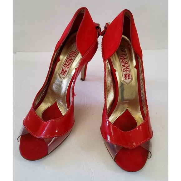 Guillaume Hinfray | Shoes | Guillaume Hinfray Womens Peep Toe Patent ...